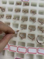 China Pear Cut Dainty Moonstone Ring , 14K Rose Gold Simple Moonstone Ring for sale