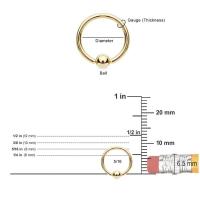 China Piercing Jewelry 14K Gold Nipple Ring Hoop Cartilage Nose Eyebrow Lips for sale