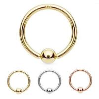 China Piercing Jewelry 14K Gold Nipple Ring Hoop Cartilage Nose Eyebrow Lips for sale