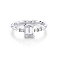China Pure Gold Wedding Natural Diamond Ring Wedding Solid 14k / 18k Gold for sale