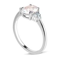 China 925 Sterling Silver Rainbow Moonstone Jewelry Oval Cut Vintage Moonstone Engagement Ring for Women for sale