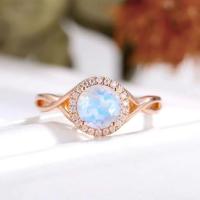 China Decoration Match Natural Moonstone Ring 925 Sterling Silver Jewelry Ring for sale