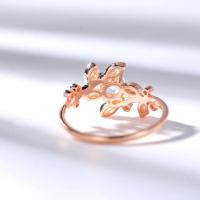 China High Quality 925 Sterling Silver Natural Stone Jewelry Faceted Rainbow Moonstone Leaf Ring for sale