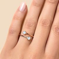 China Adjustable 925 Sterling Silver Faceted Rainbow Moonstone Jewelry Round Shape for sale