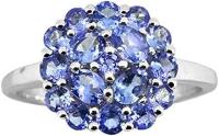 China Tanzanite & White Lab-Created Sapphire Boxed Set Sterling Silver for sale