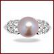 China Melinda a Freshwater Cultured  Pearl Engagement Ring For Women for sale