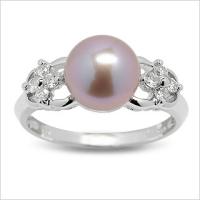 China Melinda a Freshwater Cultured  Pearl Engagement Ring For Women for sale