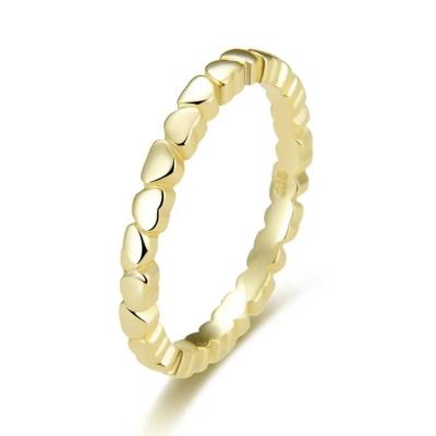 China 9 K Yellow Gold Jewelry Dainty Design Yellow Gold Ring For Girls for sale