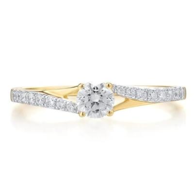 China 9K Gold Engagement Ring/Women's Ring Adele - Pre-Order for sale
