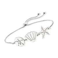 China Ross Simons Sea Life Bracelet With 18kt Gold Over Sterling Silver for sale