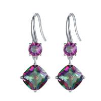 China Wholesale 925 Sterling Silver Trillion Cut Mystic Topaz Tennnis Bracelet for sale