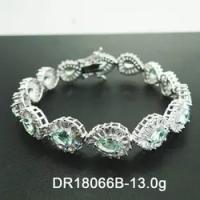 China Pear Cut Tanzanite Silver Amazing Quality Bracelet For Women for sale