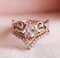 China Vintage Grateful S925 Rose Gold Antique Cz Engagement Rings Promise Anniversary Gift for sale