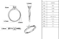 China 925 Sterling Silver Jewelry Diamond Moissanite Engagement Rings Promise Rings for Women for sale