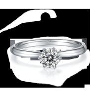 China Wholesale Moissanite Jewelry 925 Sterling Silver Wedding Engagement Moissanite Diamond Rings for sale