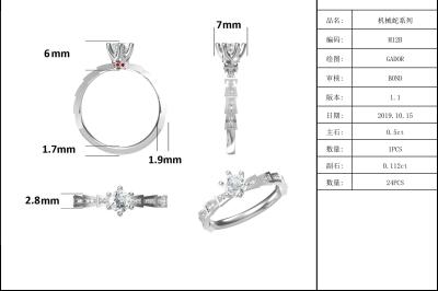 China White Moissanite Unique Sytle And  Sapphire Platineve Diamonds Jewelry Women Ring for sale