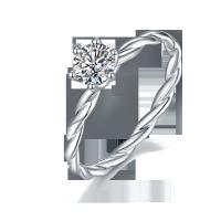 China Moissanite Engagement  For Women Ring Set Diamonds And Sapphire Wedding Band  White Gold  Pave for sale