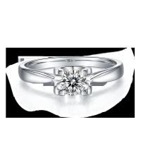 China Square White Moissanite 9K Silver Ring CZ Minimalist Wedding Jewelry for sale
