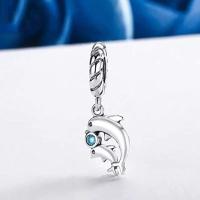 China ABAOLA Wonderful Ocean Underwater World 925 Sterling Silver Bead Shark Turtle Tropical Fish Charm Fit Original Pendant for sale