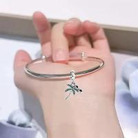 China 925 Sterling Silver Charms for Bracelets and Necklaces Family Letters Dangle Pendants for sale