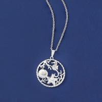 China Ross-Simons Sterling Sea Life Bead Charms Pendant Necklace For Women for sale