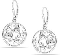 China Ross-Simons Sterling Sea Life Bead Charms Pendant Necklace For Women for sale