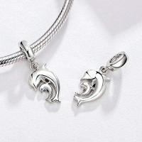 China NINGAN Sterling silver 925 Lovely Animal Series charm beads for ladies diy bracelet production Birthday holiday Gifts for sale