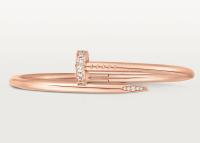 China 0.59ct 18K Solid Gold Jewellery Rose Gold Bangle 3.5mm wideth ODM for sale