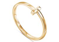 China 18K T1 Wide Diamond Hinged Bangle 43.31g weight for Anniversary for sale