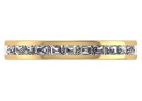 China 27pcs Diamond 18K Rose Gold Ring With 2.0×1.5MM OEM ODM For Gift for sale