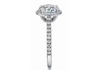 China Round Cut 14K Solid Gold Jewellery , 49pcs Diamond Engagement Ring Sets for sale