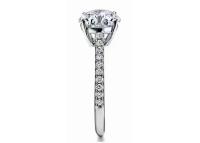 China 38pcs Natural Diamond Engagement Ring Settings Round Cut 1.2ct RD7MM for sale