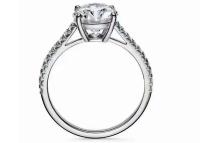 China 38pcs Natural Diamond Engagement Ring Settings Round Cut 1.2ct RD7MM for sale