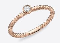 China Square Diamond 14k Solid Gold Septum Ring , Hoop Nostril Ring 1.0mm×10mm for sale