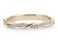 China 14K White Gold Real Diamond Jewellery Ring 0.3ct Round Cut ODM For Engagement for sale