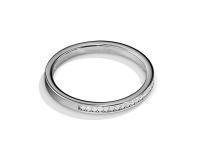 China Half Eternity 9K Gold Ring Stacking 0.36ct Weight for Anniversary for sale
