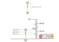 China 16g Diamond Gold Body Piercing Jewelry Ring 10mm 8mm Dimension For Belly Button for sale