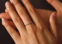 China Solid 14K Real Diamond Jewellery Ring Brilliant Cut ODM For Anniversary for sale