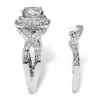 China 0.92ct SI1 Diamond Engagement Wedding Rings Round Cut For Bridal for sale
