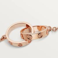 China 7 Inch Length 18K Solid Gold Jewellery Bracelet 3.71g Weight For LOVE for sale