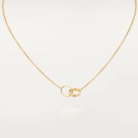 China weight 6.8g 18K Solid Gold Jewellery Necklace 8mm Inner diameter 44cm Chain Lenght for sale