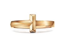 China 3.89g weight 18K Solid Gold Jewellery ring 2.5mm Width for Engagement Wedding for sale