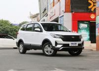 China Compact Crossover 5 Door SUV 7 Seats White Body 160Km/H for sale