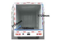 China Cargo Box Flatbed Electric Truck 5m Long Mini High Speed for sale