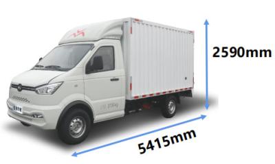 China Cargo Box Flatbed Electric Truck 5m Long Mini High Speed for sale