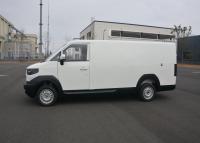 China Mini Bus Electric Cargo Van New Gonow Electric Delivery Vehicles for sale