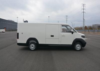 China Long Distance Electric Mini Cargo Truck New Gonow City Electric Delivery Van for sale