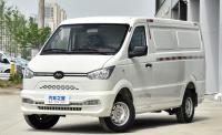 China 260KM EV Cargo Van Truck With Side Sliding Door 5 Doors 2 Seats for sale