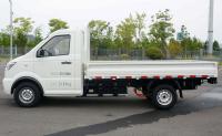 China Pure Electric Flatbed Pickup Truck 9.1m³ Cargo Box New Energy for sale
