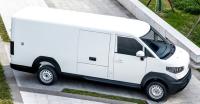 China 7.2m3 Large Fully Electric Minivan New Gonow Electric Transit Van for sale